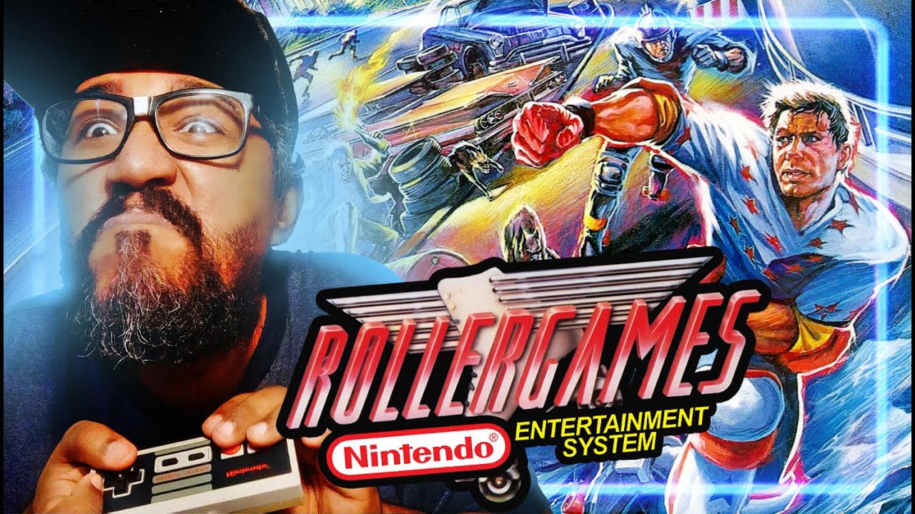 ROLLERGAMES | NINTENDO NES | CON EL MEJOR JUGADOR RETRO DE RD - YouTube