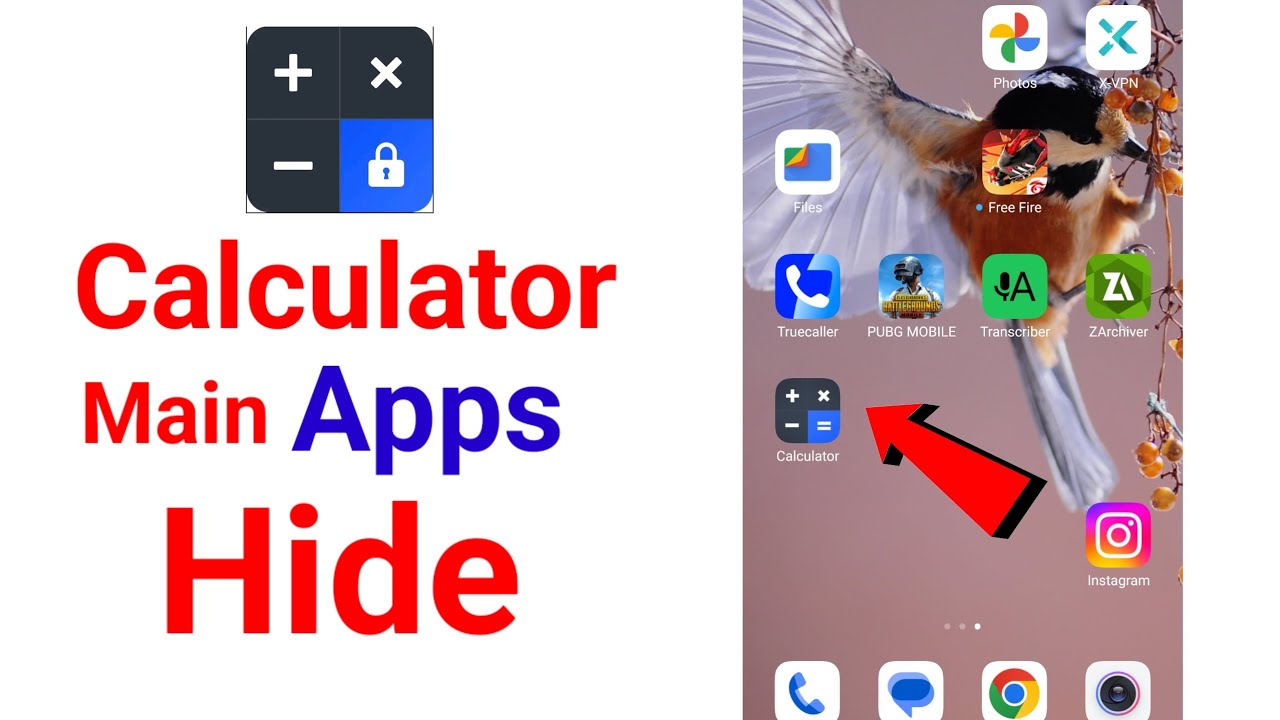 calculator me app kaise hide kare / how to hide apps on calculator app ...