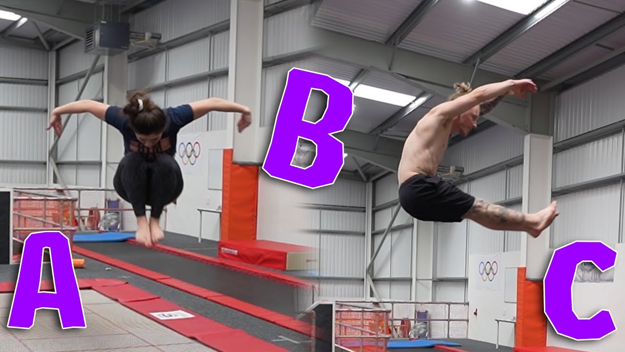 ABC GYMNASTICS CHALLENGE - YouTube