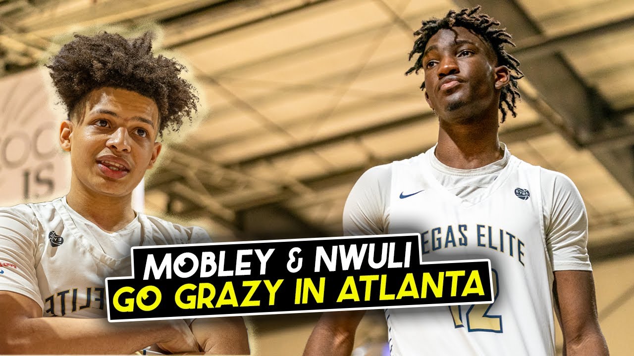 John Mobley Jr & Chris Nwuli Dominate Game 1 vs JL3 | Nike EYBL Atlanta ...