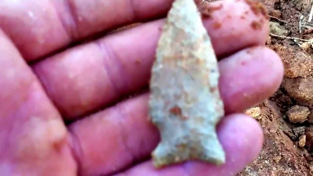 NC North Carolina Arrowheads. Nice Hardaway. - YouTube