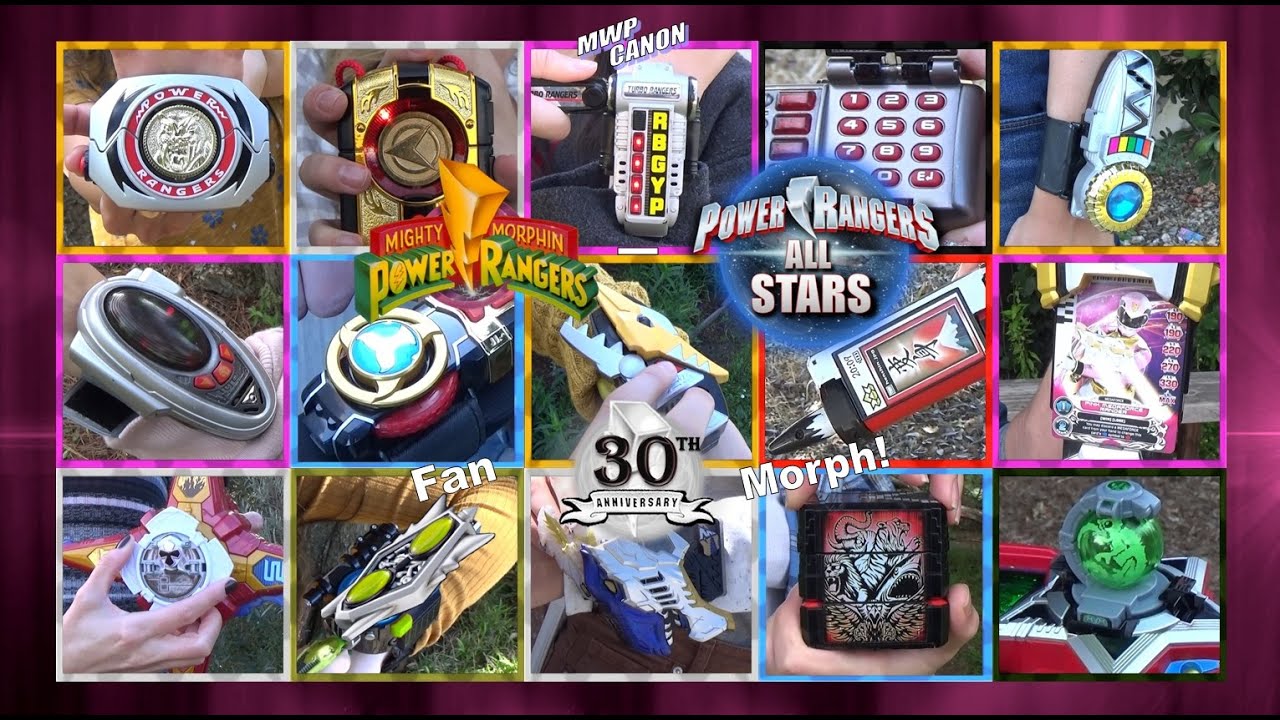 Go Female Power Rangers! (Mighty Morphin - MWP All-Stars) *Fan Morph ...