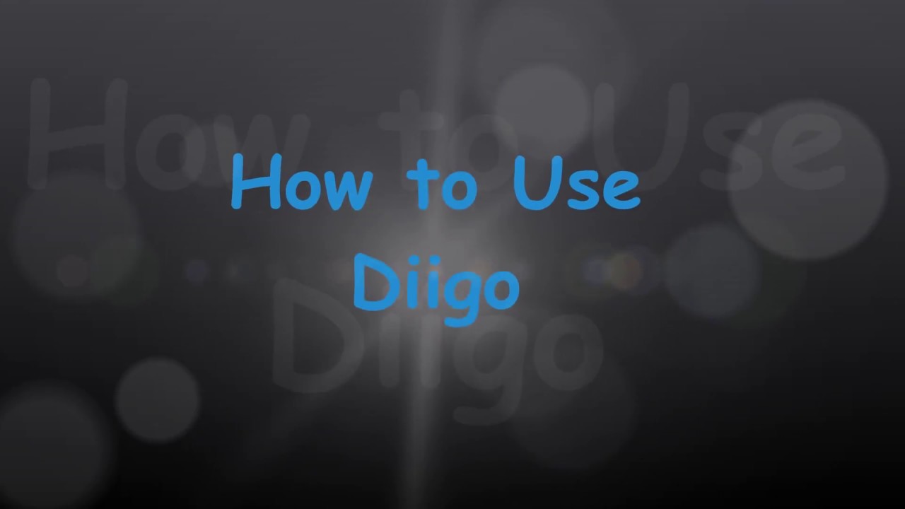 How to use Diigo - Diigo Tutorial - YouTube