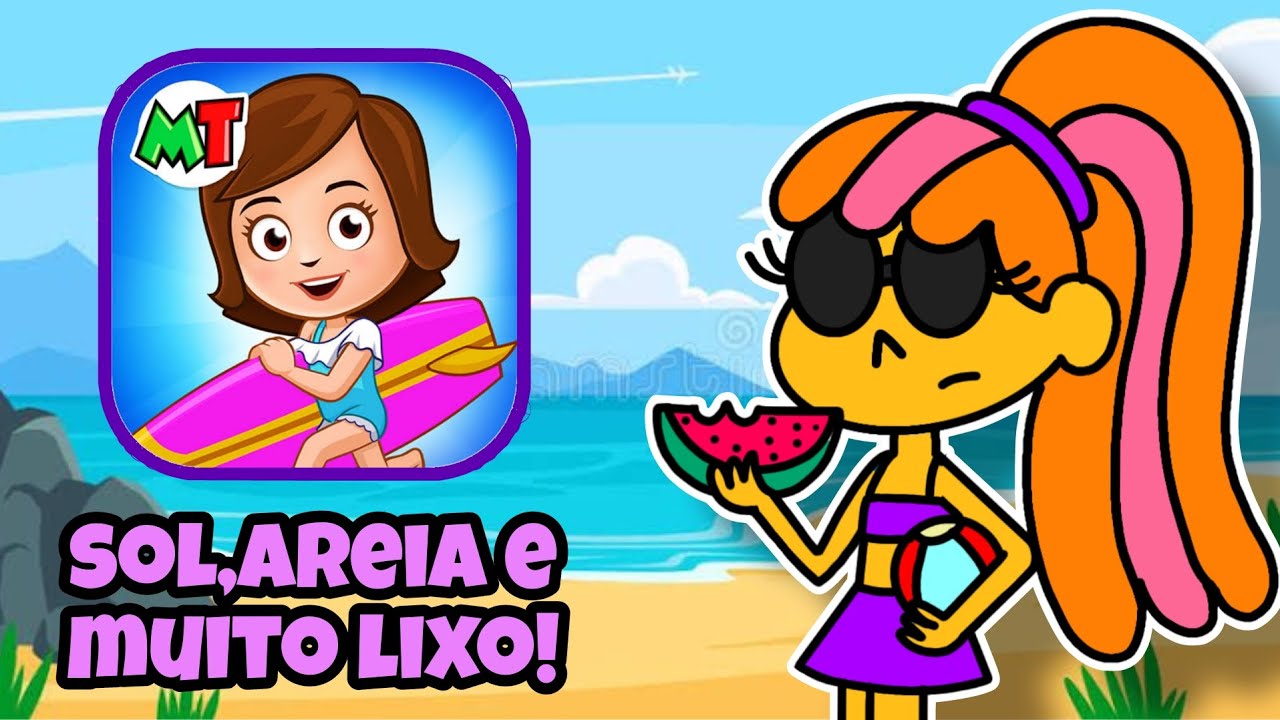 IR NA PRAIA NUNCA FOI TÃO CHATO... (my town praia) - YouTube