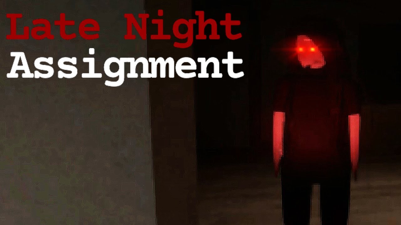 Late Night Assignment (Horror Game) | Full Gameplay (No Commentary ...