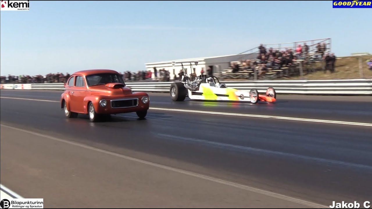 Drag Racing Iceland 2019! 1.round OF - YouTube