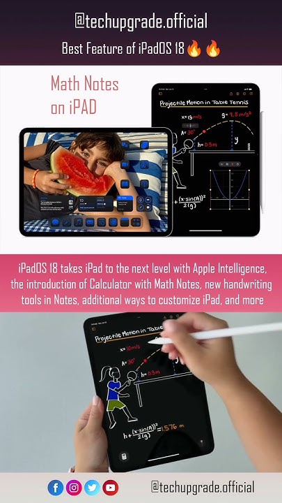 Apple Launched Calculator with Math Notes on iPad OS 18🔥🔥 #apple #ipad ...