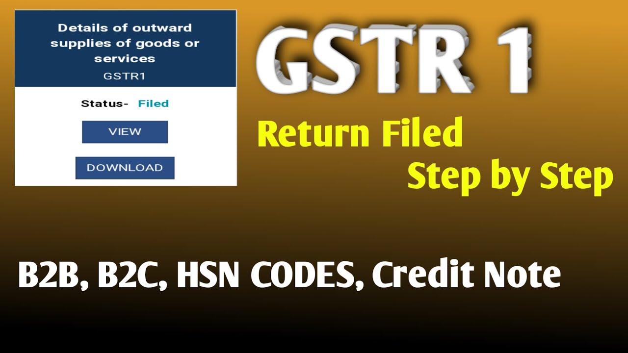 How to File GSTR 1 I GSTR 1 Return Filing I GSTR 1 File kaise kare I ...