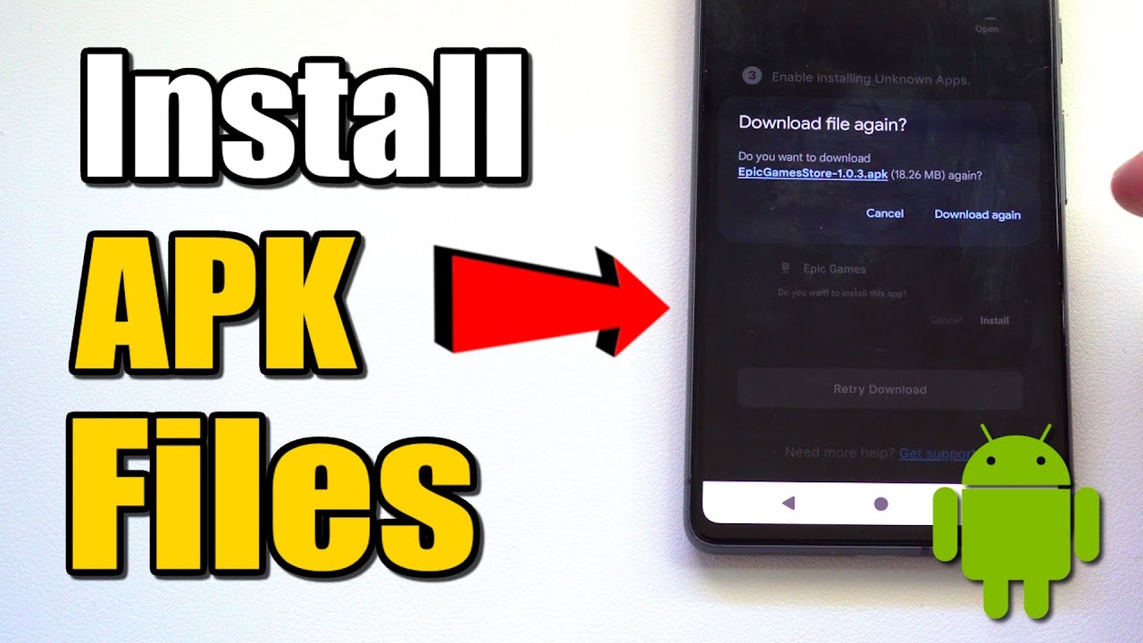 How to Install APK Files on your Android Phone (Best Method) - YouTube