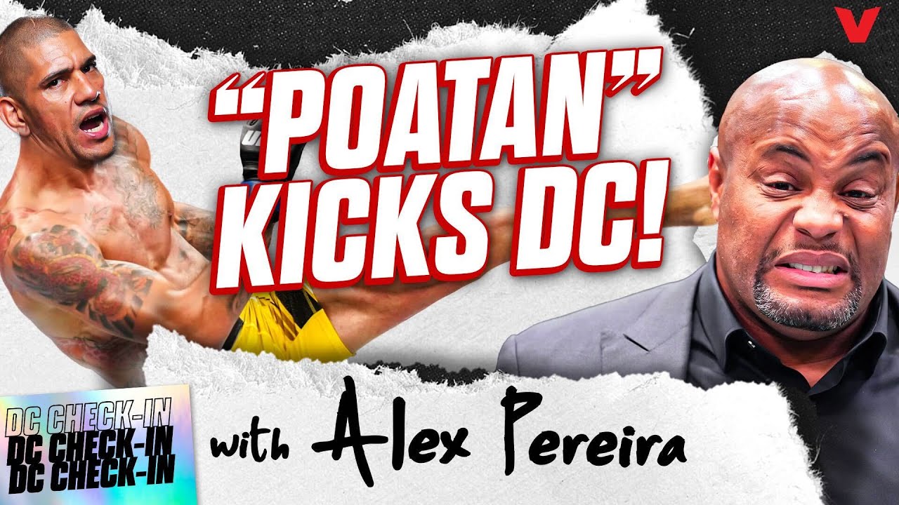 Alex Pereira practices kicks on DC! + "Poatan" ready to live out his ...