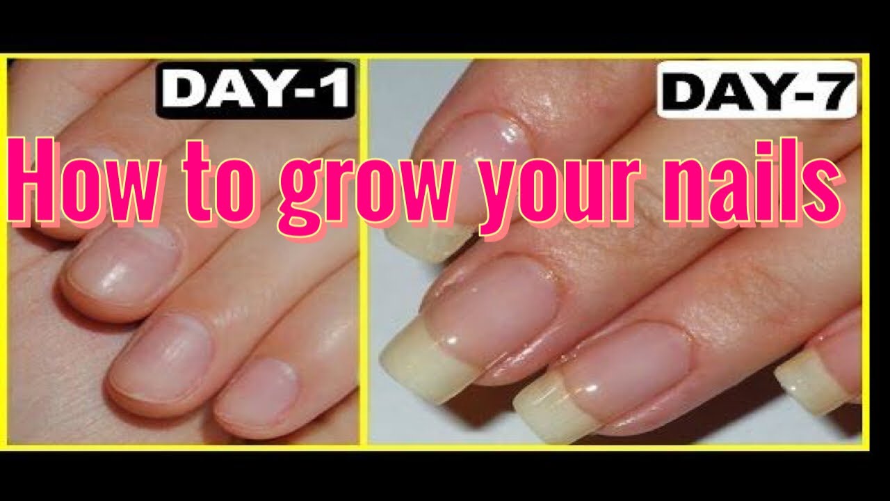 How To Grow Your Nails Fast - YouTube