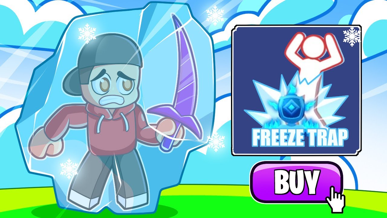 *NEW* FREEZE TRAP ABILITY In Blade Ball!!! - YouTube