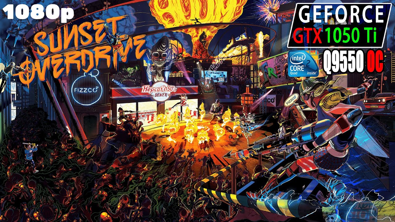 Sunset Overdrive | GTX 1050 Ti | Core 2 Quad Q9550 Overclock | Pc ...