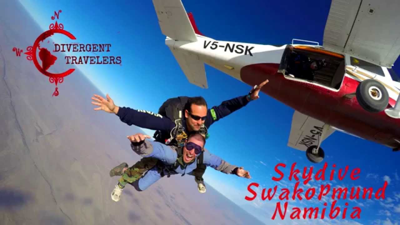 10,000ft Tandem Skydive in Swakopmund, Namibia, Africa Adventure Travel ...