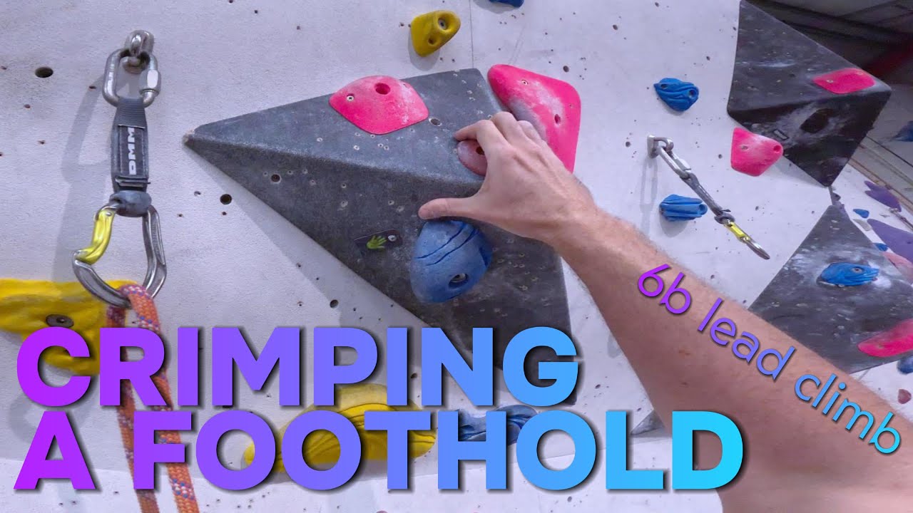 POV 6b lead climb - YouTube