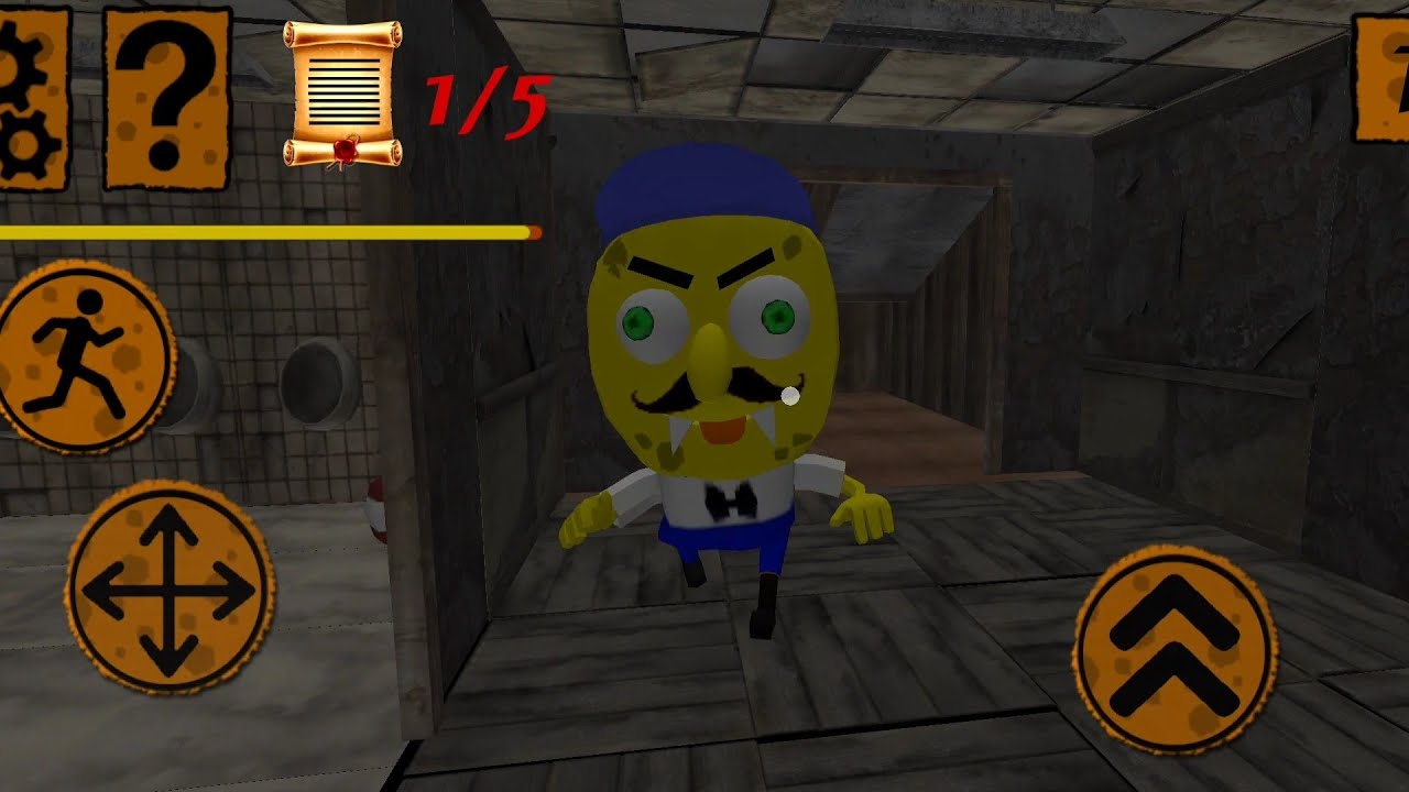 Sponge Neighbor's Hospital Scary Friends Escape - Episode 2 - Gameplay ...