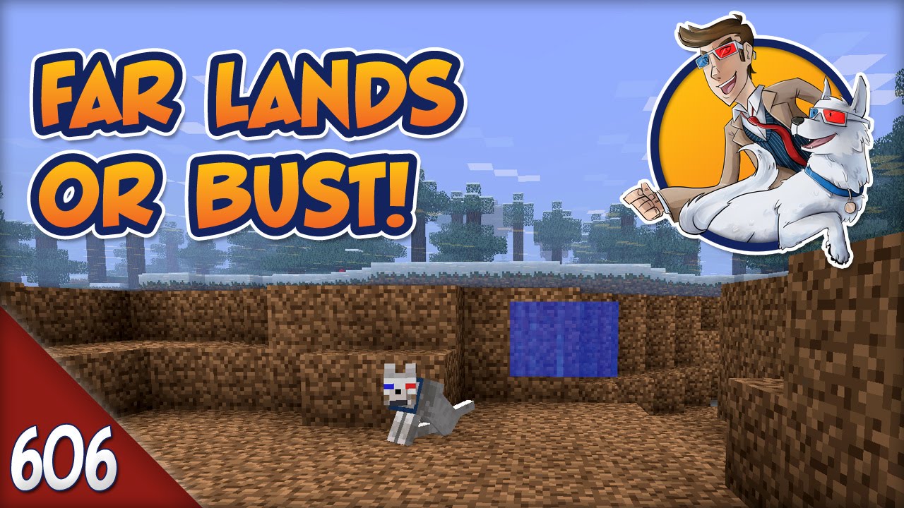 Minecraft Far Lands or Bust - #606 - Scared of the Dark? - YouTube