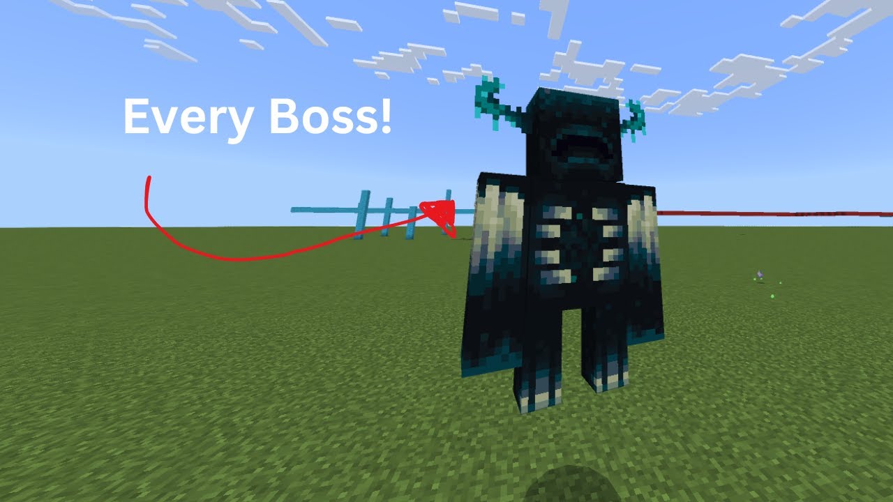 I Killed Every Minecraft Boss At ONCE! - YouTube