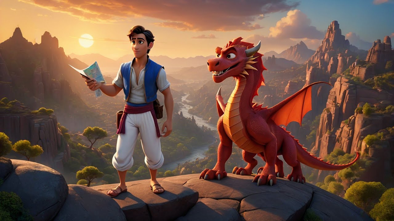 Aladdin's Quest to Dragon Island - YouTube