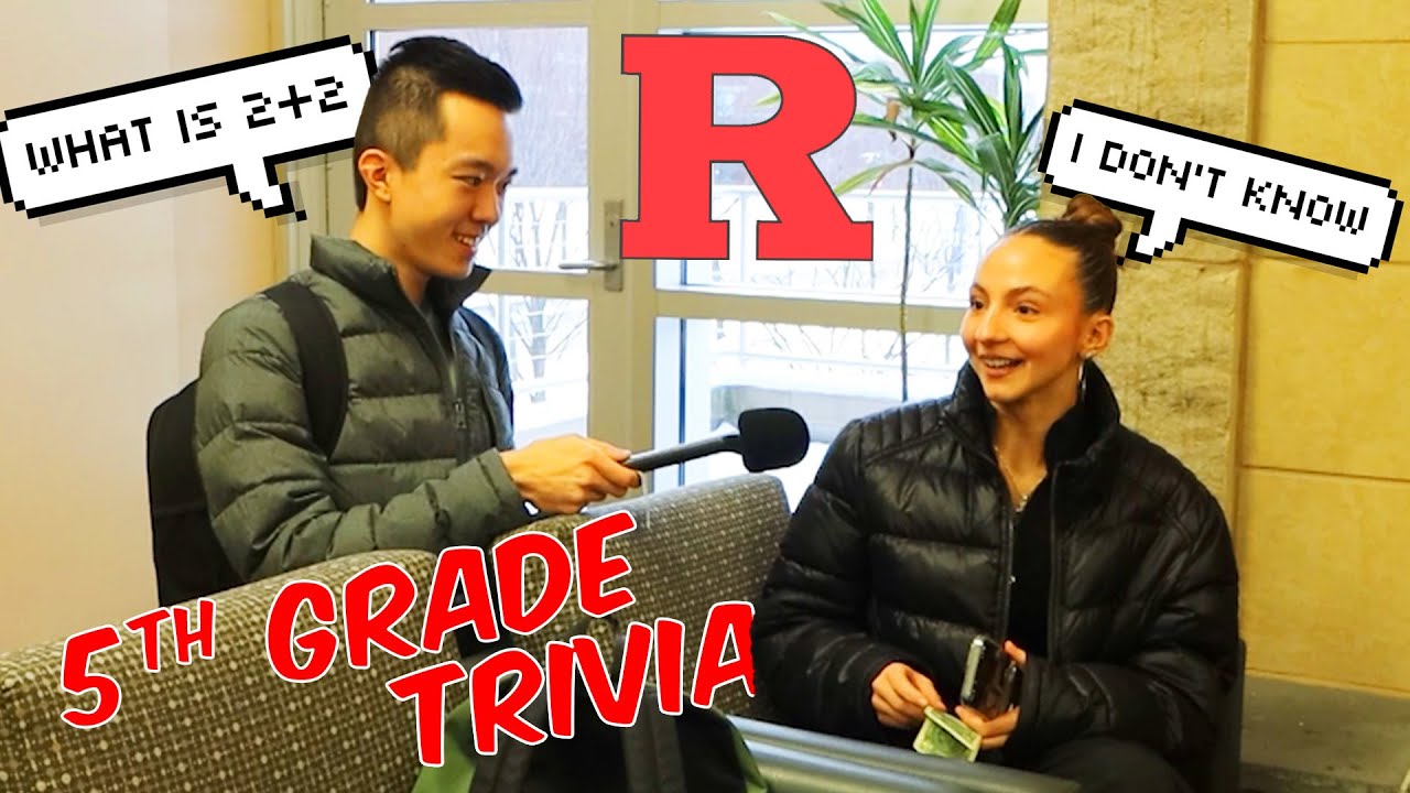 COLLEGE Students Answer DUMB Trivia Questions! - YouTube