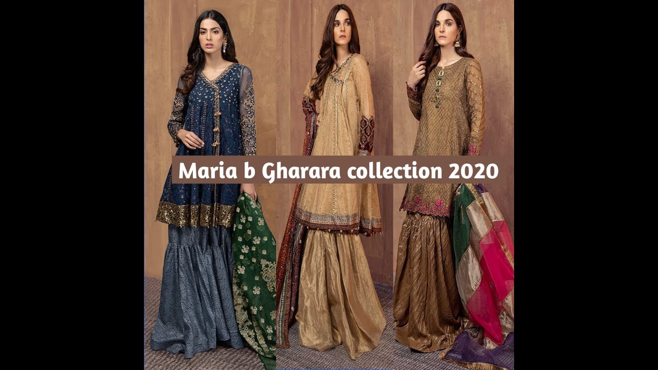 Maria b wedding Collection 2020 || Maria b Gharara collection 2020 ...