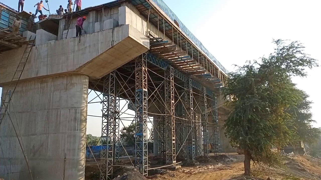 || RCC GIRDER CASTING OF BRIDGE || - YouTube