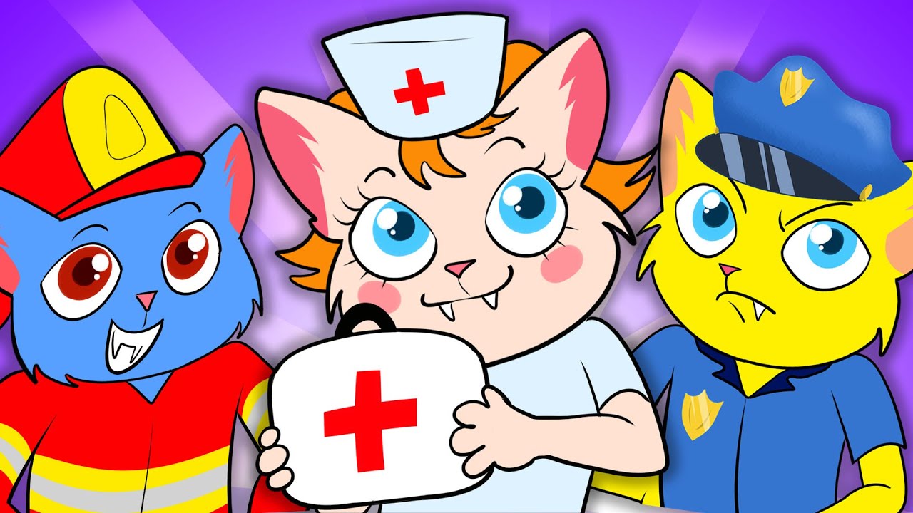 The Rescue Team Job | Kids Songs and Nursery Rhymes - YouTube