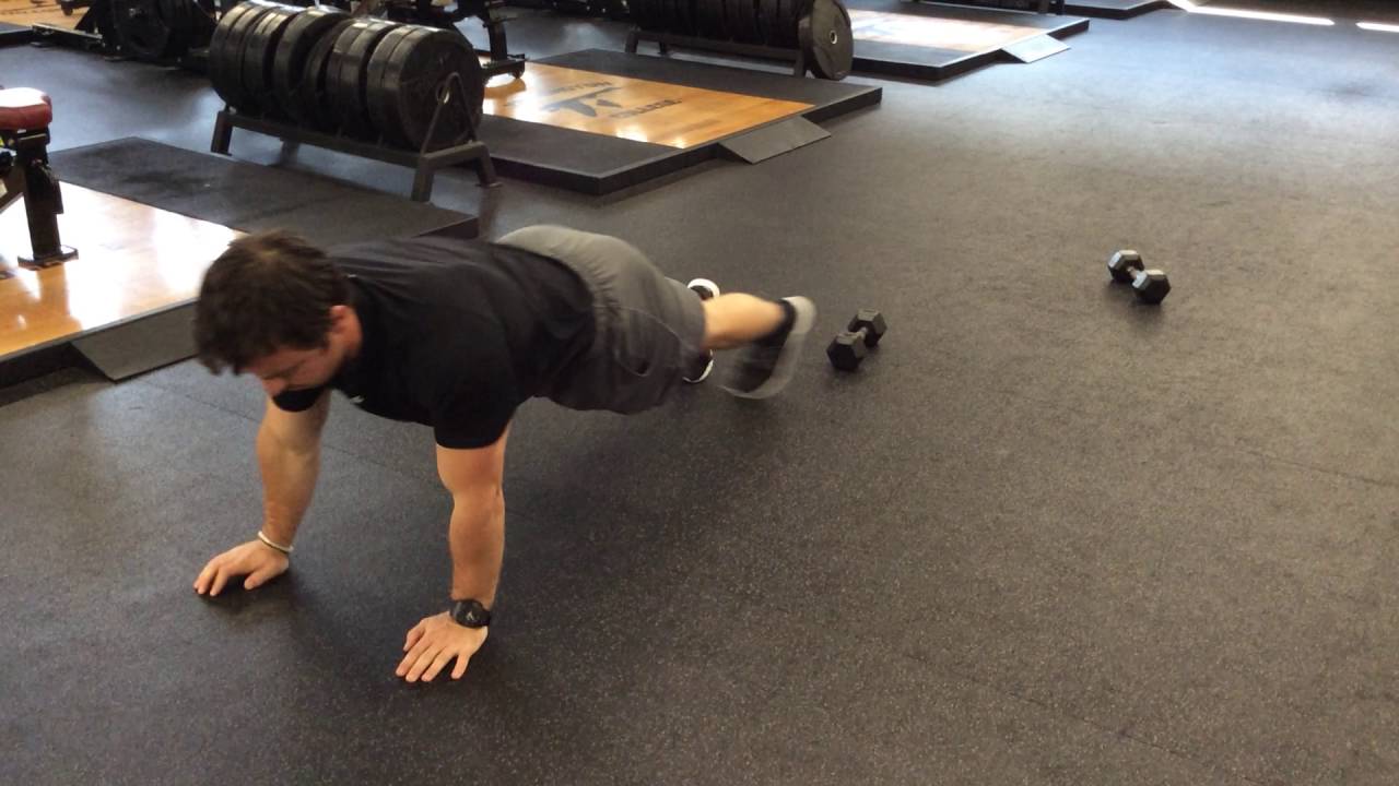 Lateral Crawl w/ Pushup - YouTube