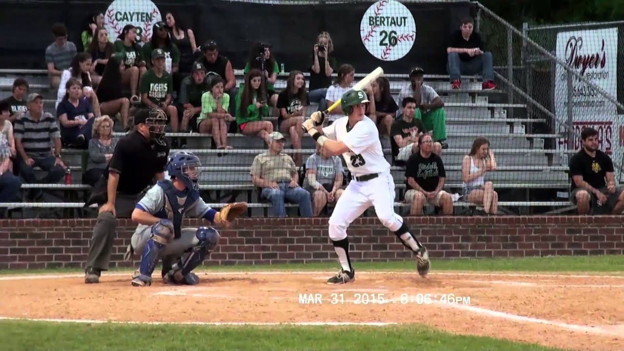 Spencer Cayten-2015 Slidell High Baseball Entire Season Highlights ...