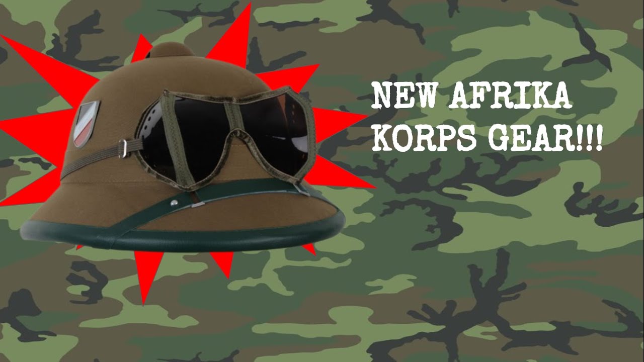 NEW Afrika Korps DAK WW2 gear! - YouTube