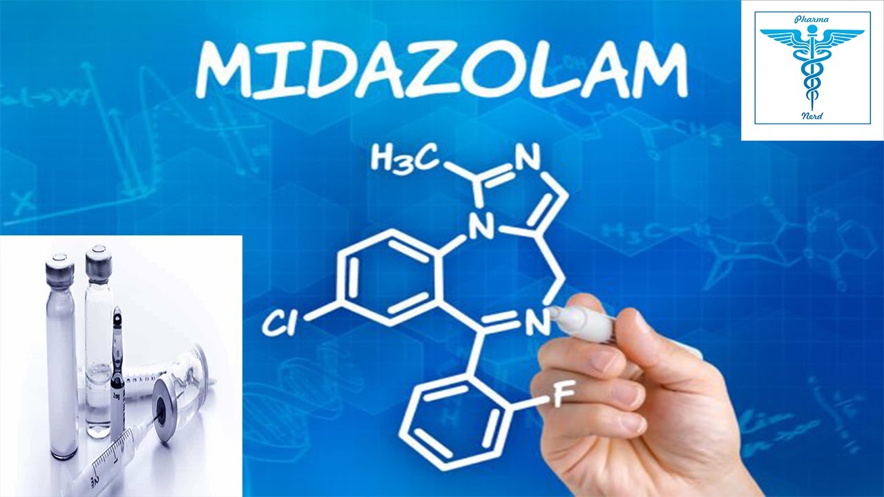 Midazolam |Seizalam /Dormicum | Mechanism of Action |Dosage ...