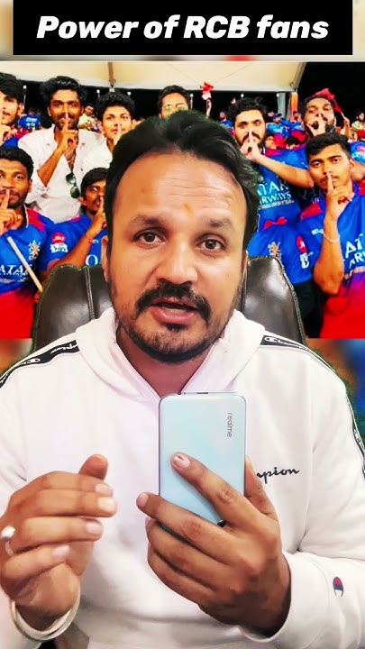 RCB fan power || RCB fans are next level fans || #ipl #rcb #cricket # ...