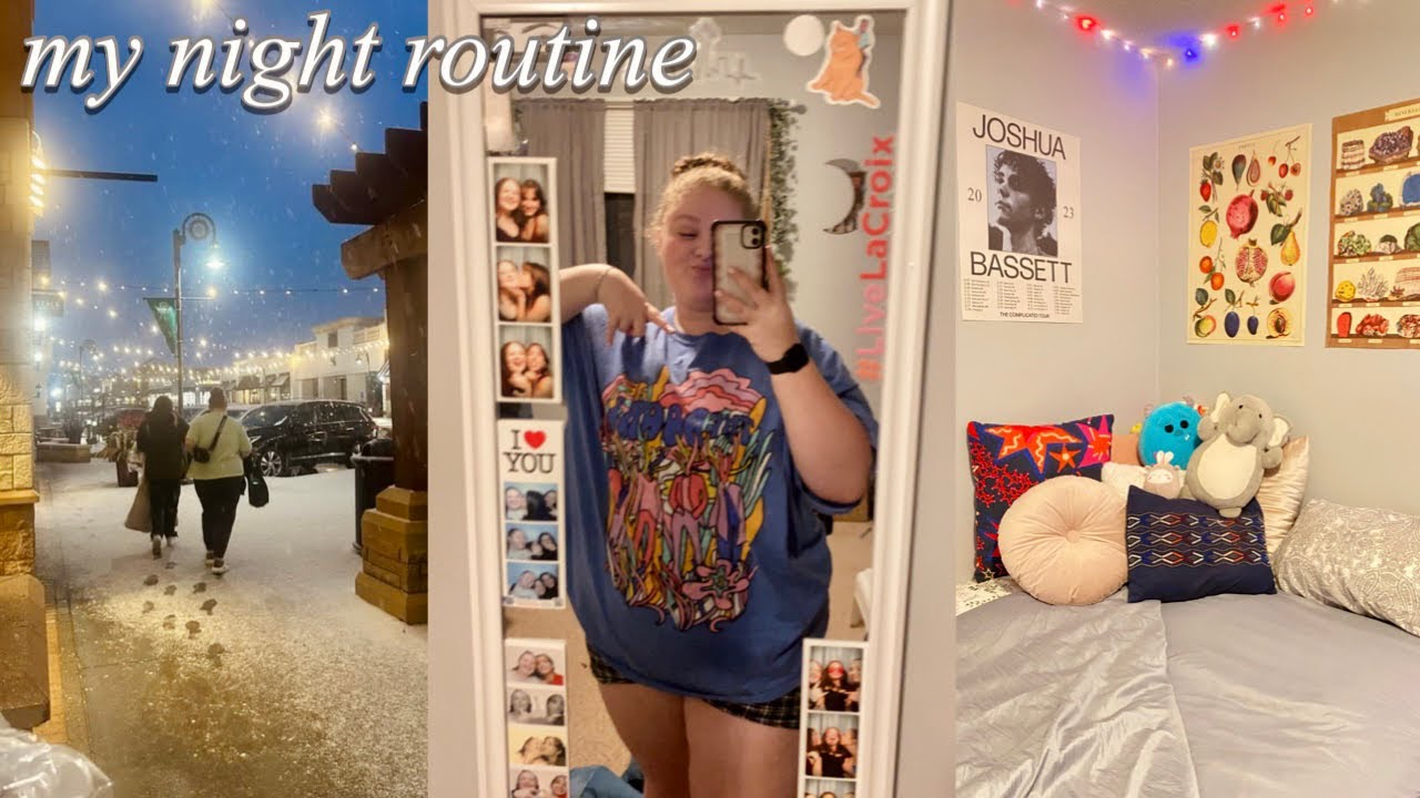 my night routine! - YouTube