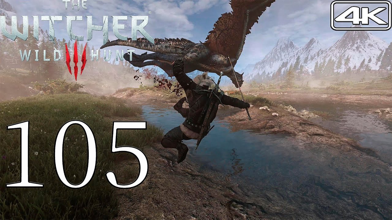 The Witcher 3 [4K] Modded Walkthrough Part 105 | Dragon And Missing Son ...
