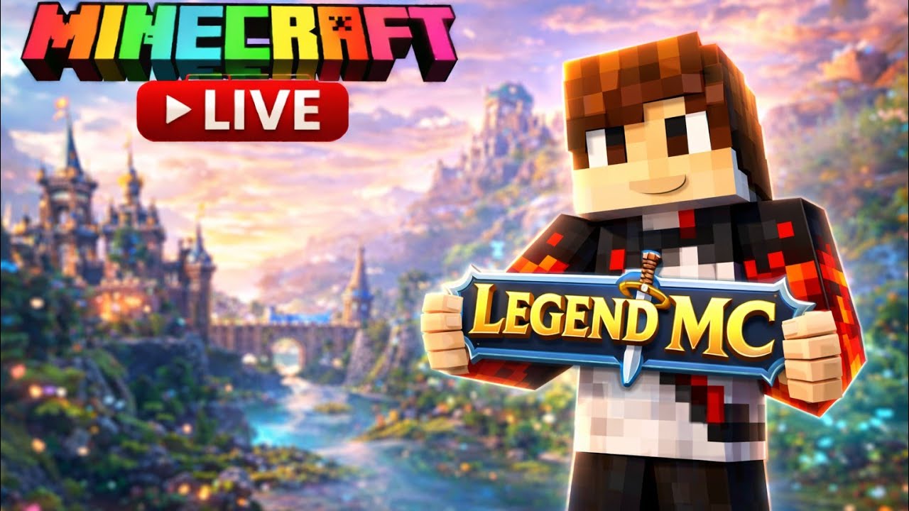 Let's Play Together In My Legend MC Server! - YouTube