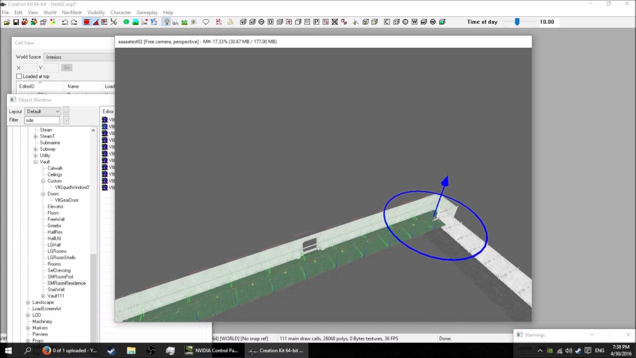 Fallout 4 Creation Kit Basics Tutorial Episode 3 Level Building Youtube