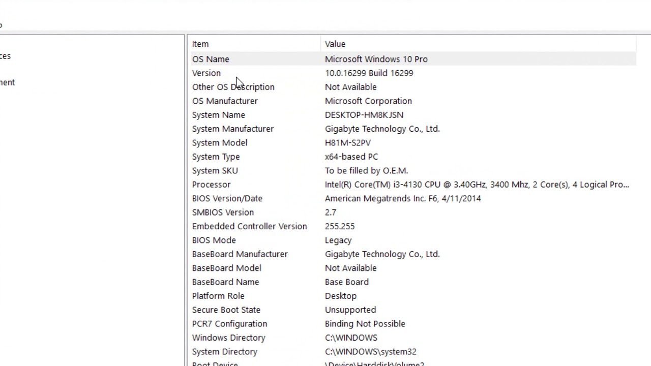 how to check my pc information for windows all [2018] - YouTube