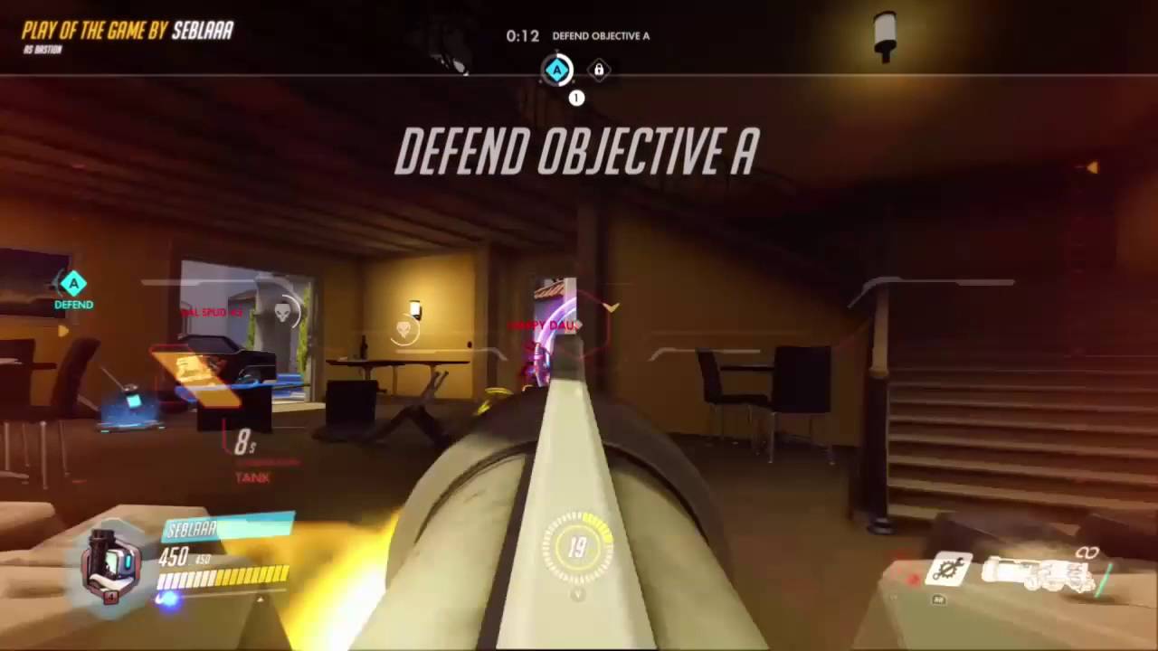 overwatch // specialist quad kill - YouTube