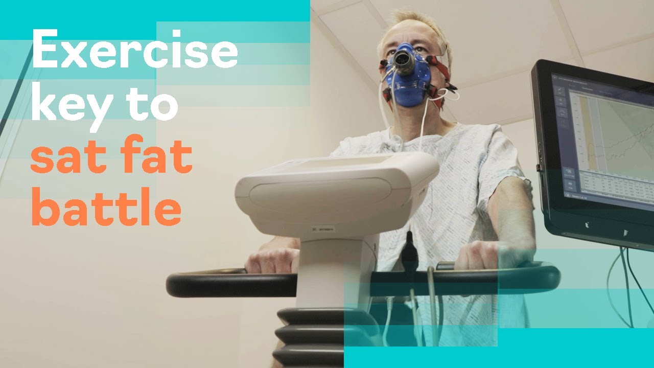 Exercise key to sat fat battle - YouTube
