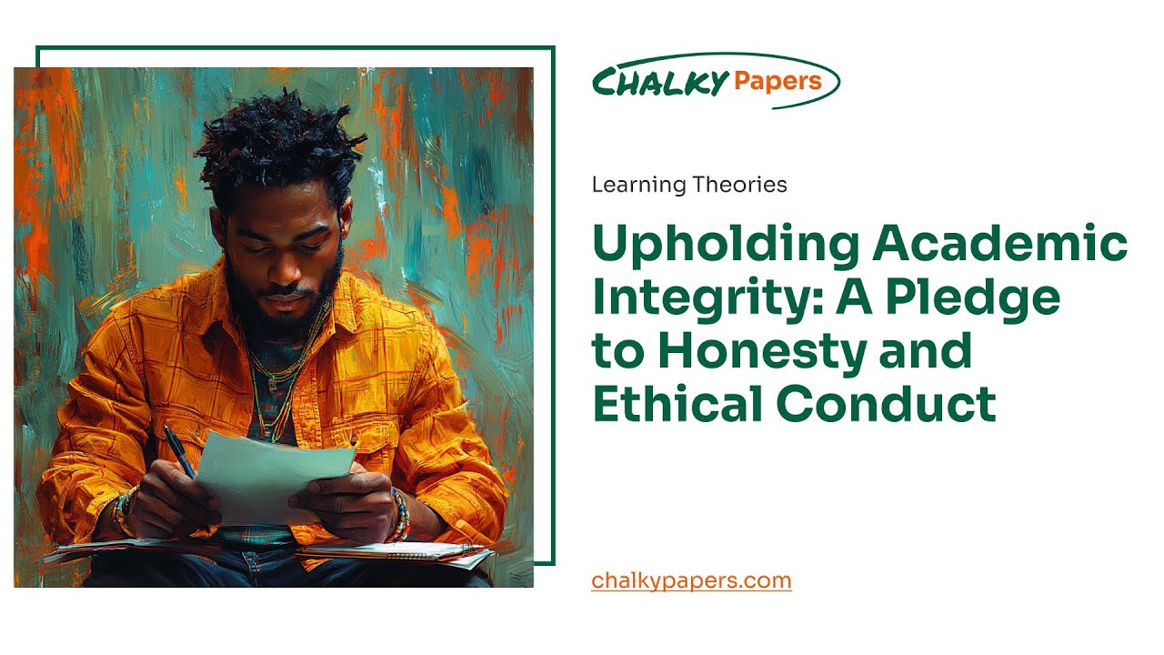 Upholding Academic Integrity: A Pledge to Honesty and Ethical Conduct ...