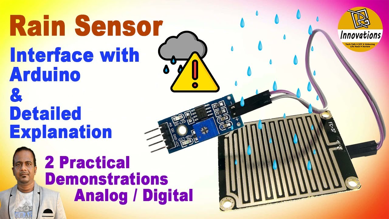 How To Connect And Program A Rain Sensor Fc 37yl 83 With Arduino Explanation And Practical 0458