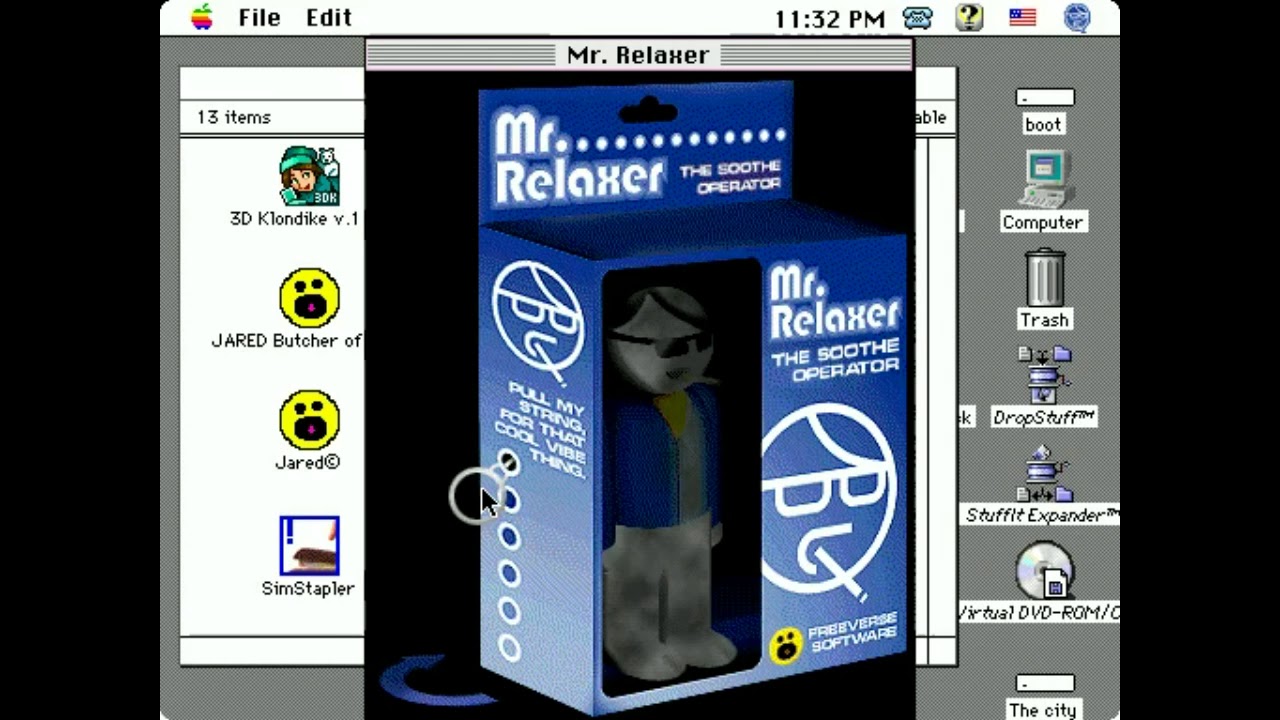 Mr. Relaxer (No Commentary) - Macintoys - YouTube