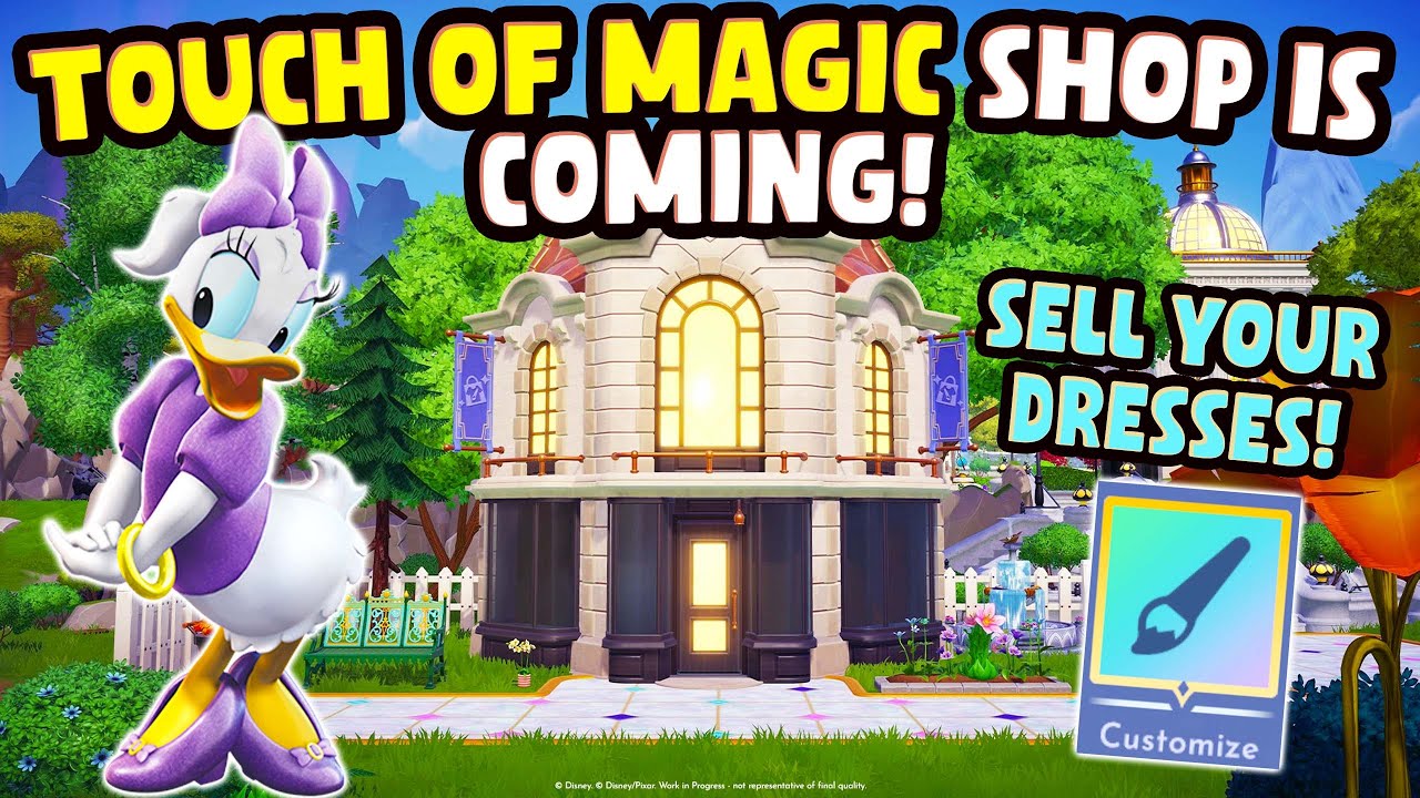 HUGE NEWS in Disney Dreamlight Valley! DAISY DUCK Will Run Touch of ...