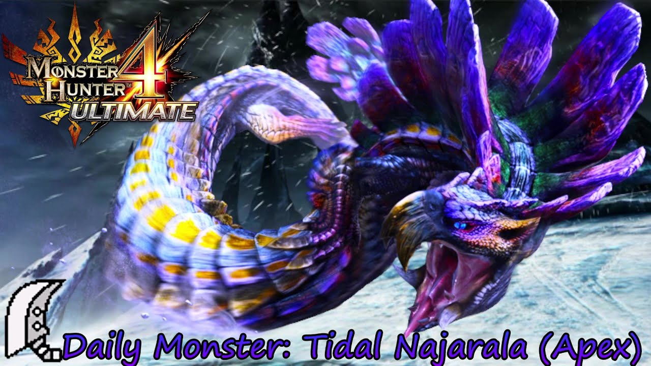 Daily Hunt #456 - Tidal Najarala (Apex) (MH4 Ultimate) - YouTube