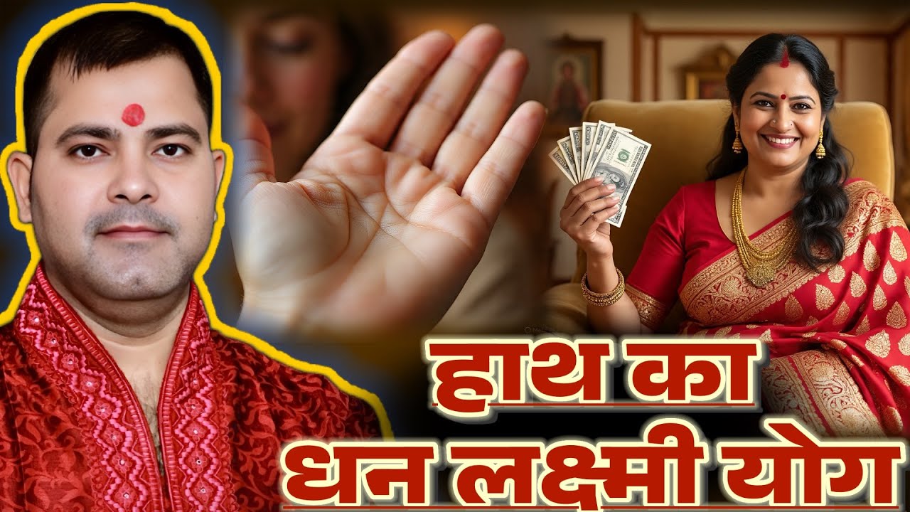 How To Form Dhan Yog On Palm | Money Line In Palmistry | Learn ...