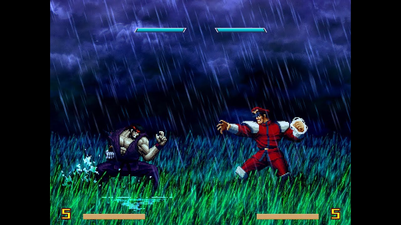 Cyber Ryu vs Vega(Bison) - YouTube