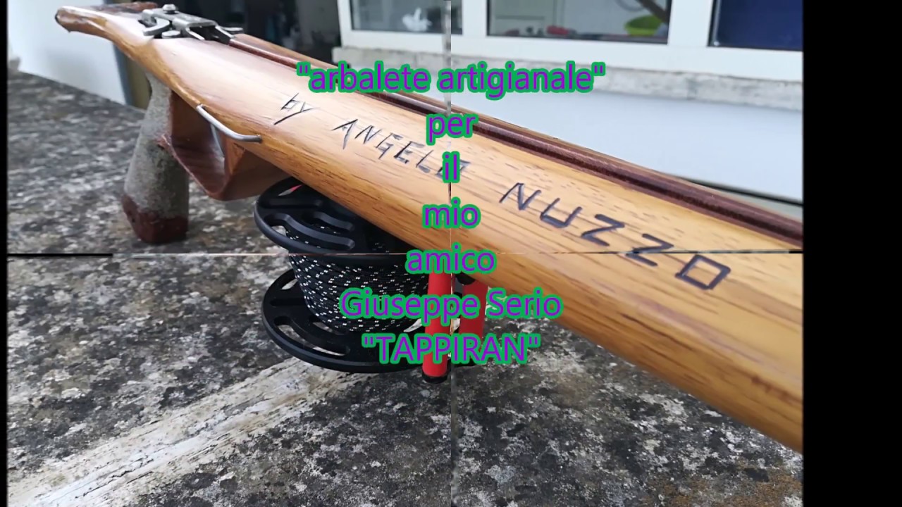 Arbalete artigianale 80 doppio elastico... by Angelo Nuzzo - YouTube