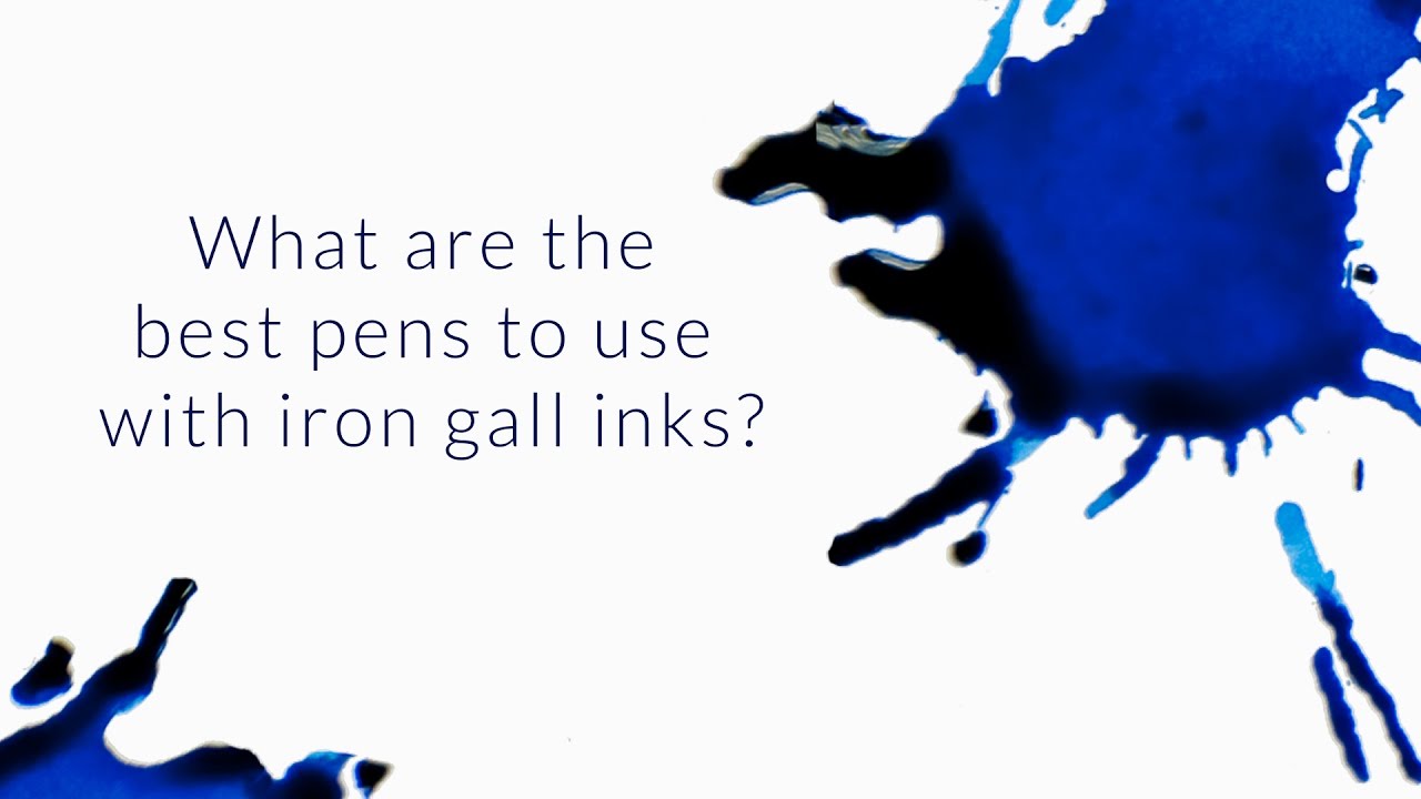 What Are The Best Pens To Use With Iron Gall Inks Q A Slices YouTube what-are-the-best-pens-to-use-with-iron-gall-inks-q-a-slices-youtube