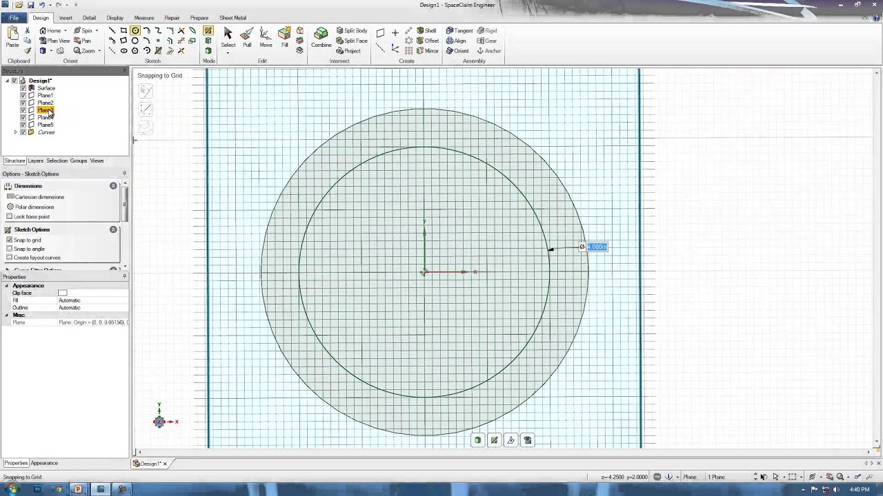 Using Blend In Spaceclaim Youtube