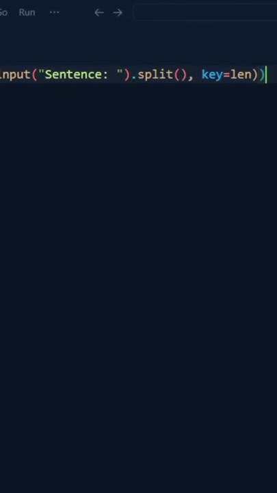 Find longest word in Python #python #learnpython #programming - YouTube